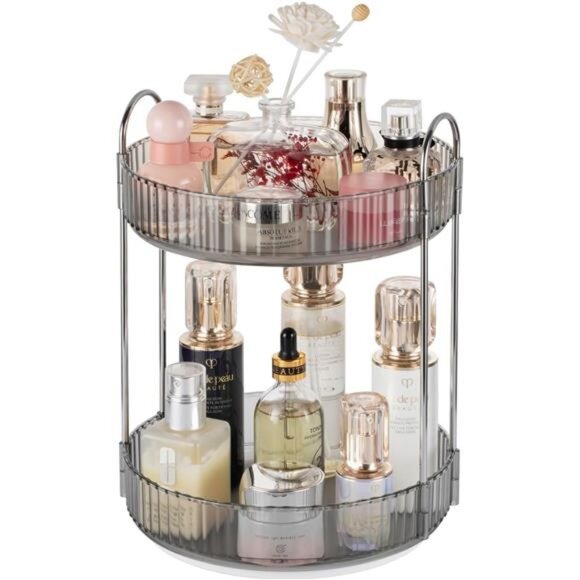 Skincare | 36 Rotary Makeup Organizer Bathroom Counter Organizer Rotary ...